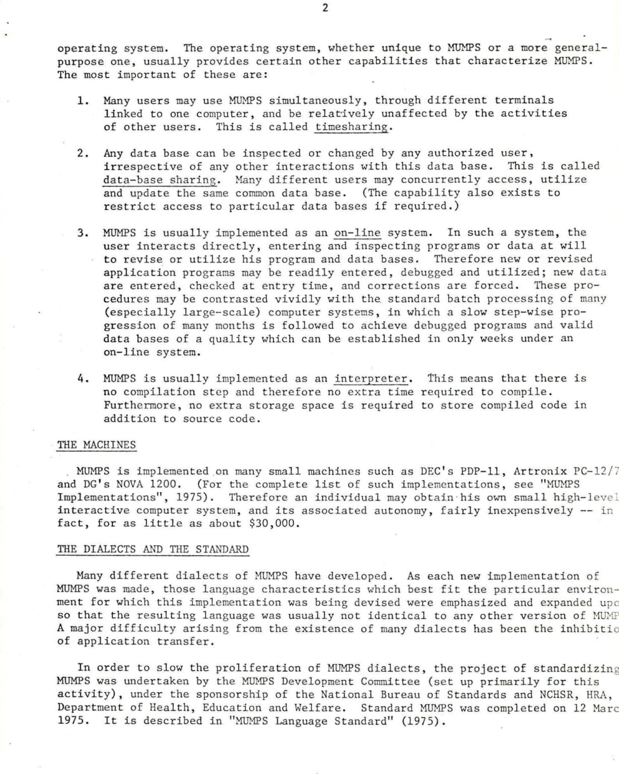 MUMPS and Medical Computing at WashU Medicine – Becker Medical Library
