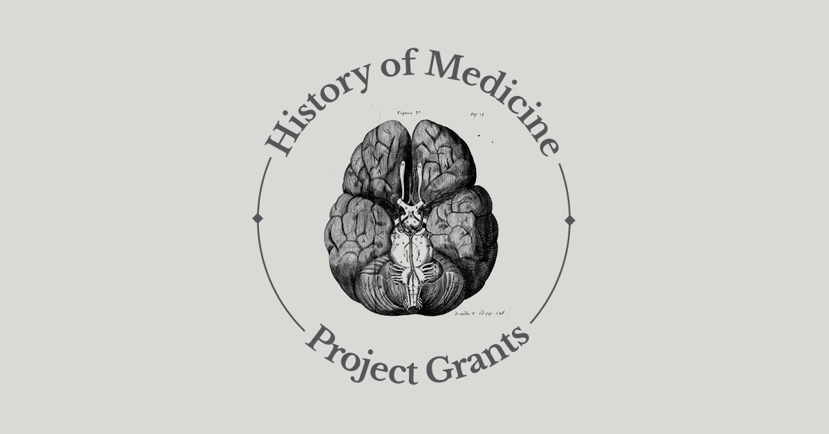 Project Grants from the Center for the History of Medicine – Becker ...