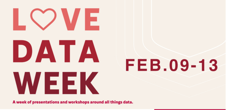 Love Data Week 2026 – Becker Medical Library